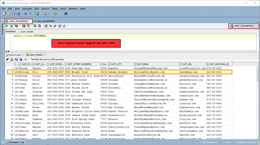 Oracle Data Redaction In Oracle Database 12c