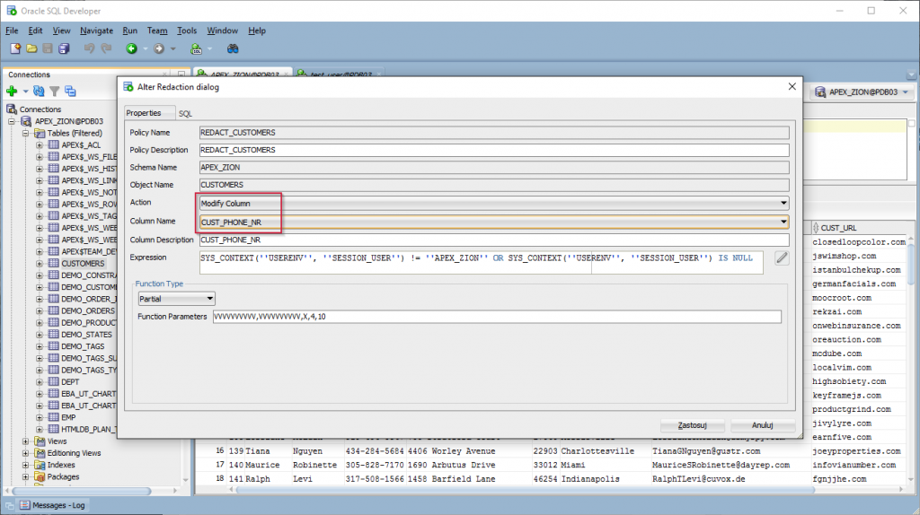 Oracle Data Redaction In Oracle Database 12c
