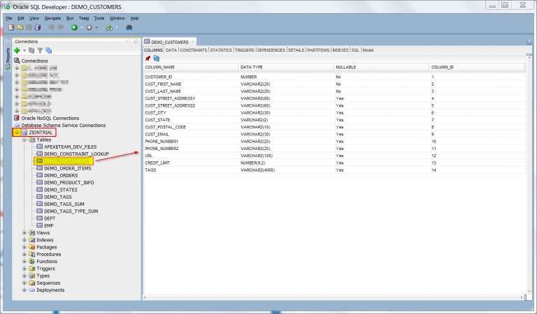Oracle Database Cloud Service Free Trial Account