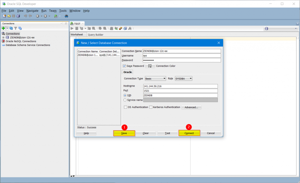 Creating Oracle Database Cloud Service Dbaas