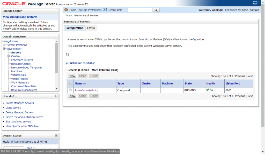 Provisioning WebLogic Server in less than 1 minute using Docker ...
