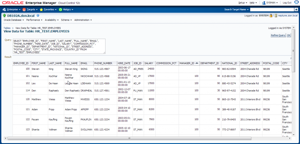 Data Masking with Oracle Enterprise Manager 12c Cloud Control - eMarcel.com